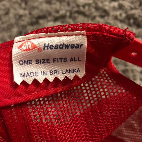 Vintage | Accessories | Vintage Us Ink Trucker Hat Adjustable Cap ...